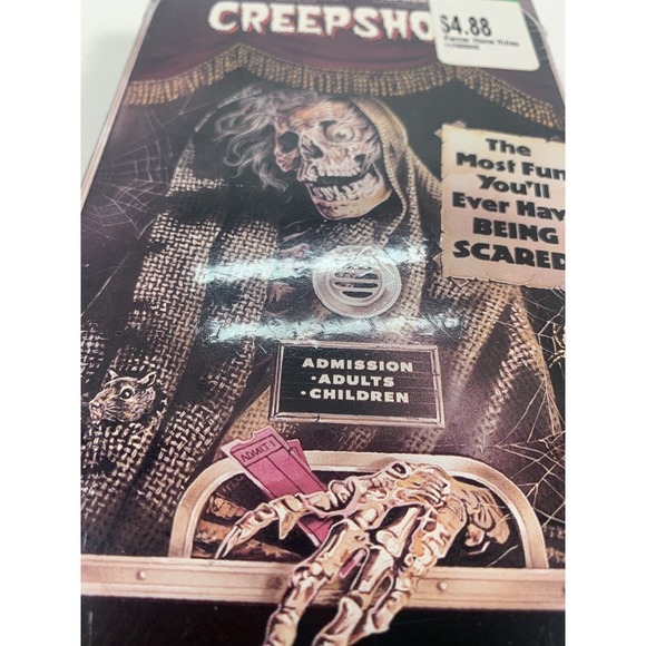 Media | Sealed Creepshow Vhs Tape George R Romero Steven King For ...